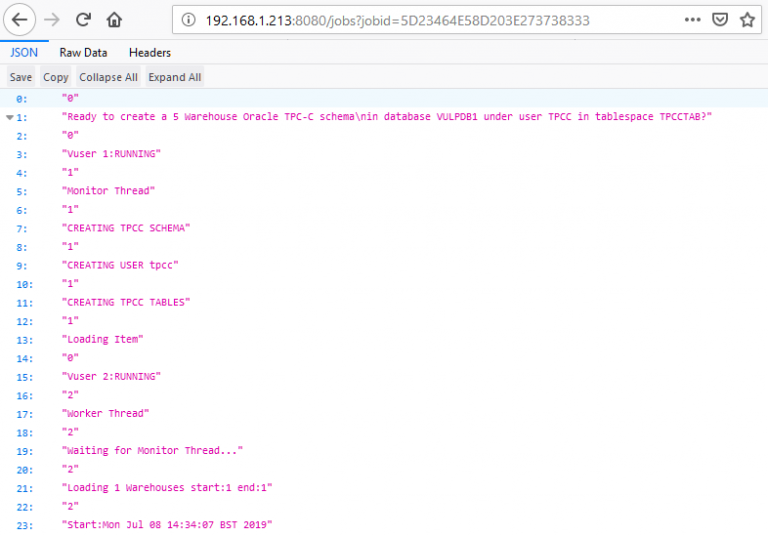 Using HammerDB as a Web Service – HammerDB Blog