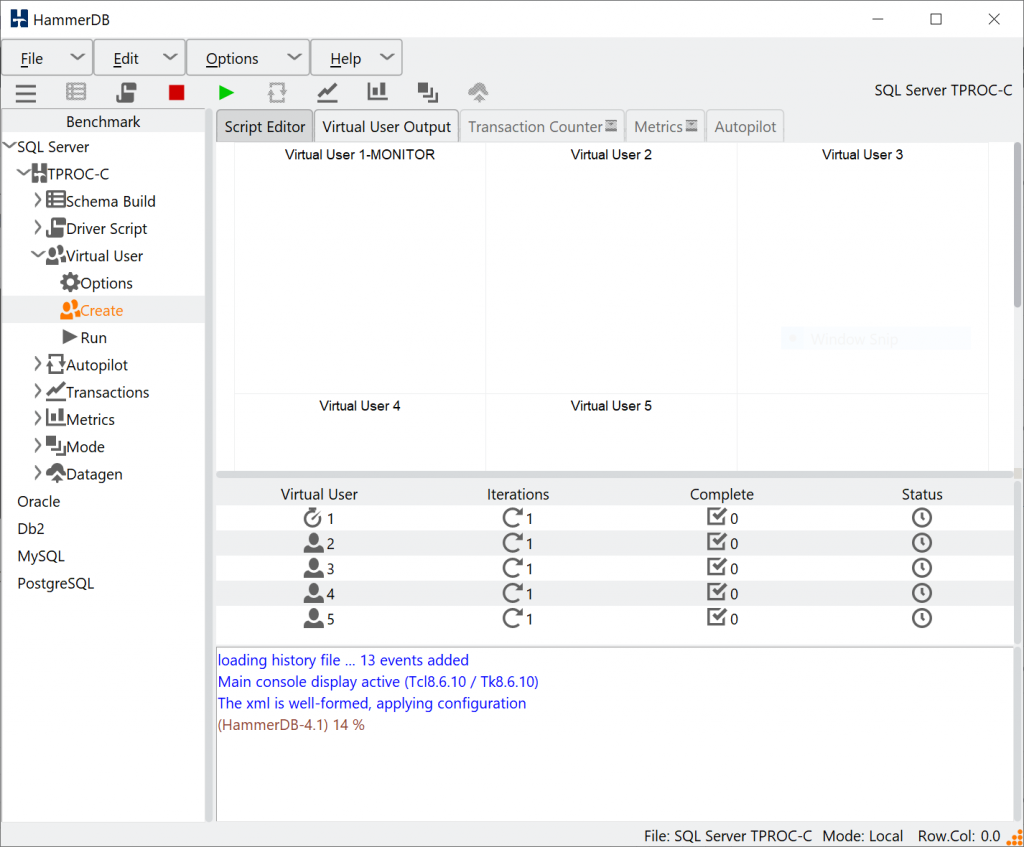 HammerDB CLI 101 – HammerDB Blog