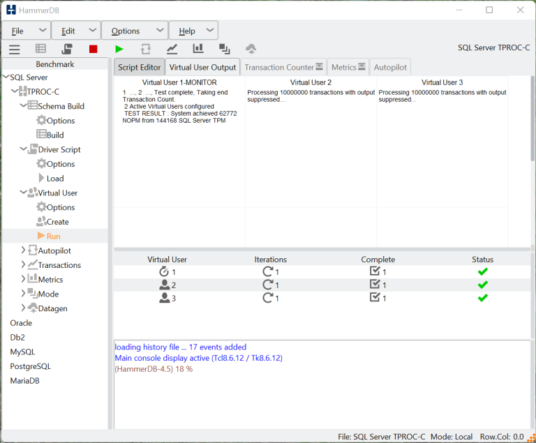 HammerDB Blog – Making Database Performance Open Source