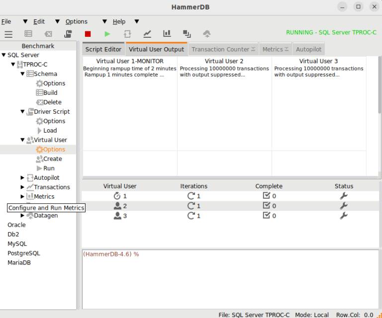 Configuring Unixodbc And Sql Server Drivers For Hammerdb On Linux