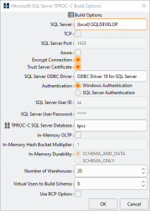 HammerDB v4.9 New Feature: Accelerate SQL Server builds with BCP ...