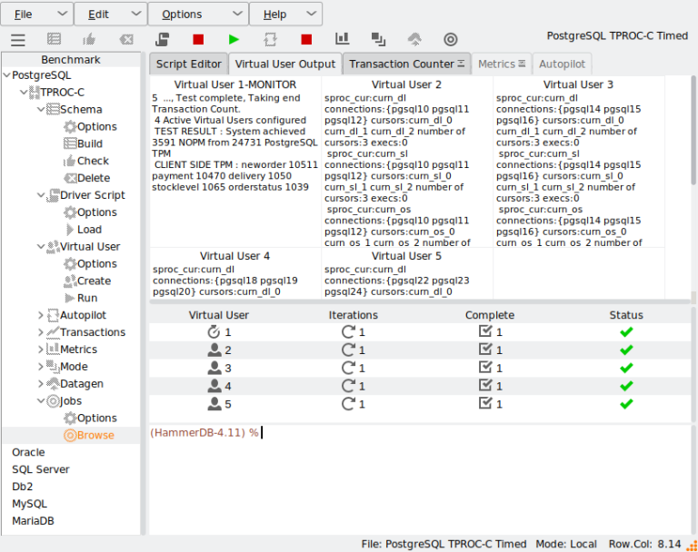 HammerDB Blog – Making Database Performance Open Source