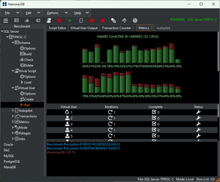 HammerDB Blog – Making Database Performance Open Source