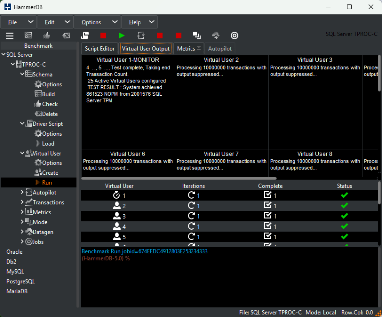 Diagnosing CPU faults and performance with HammerDB – HammerDB Blog